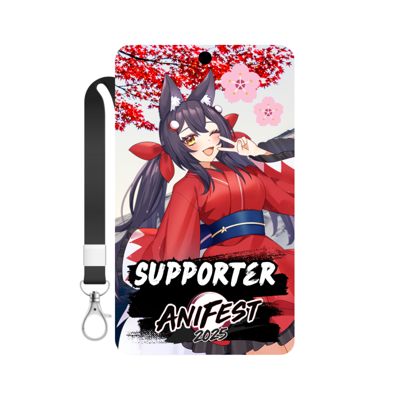 AniFest 2025 Supporters Badge – AniFest Anime Festival