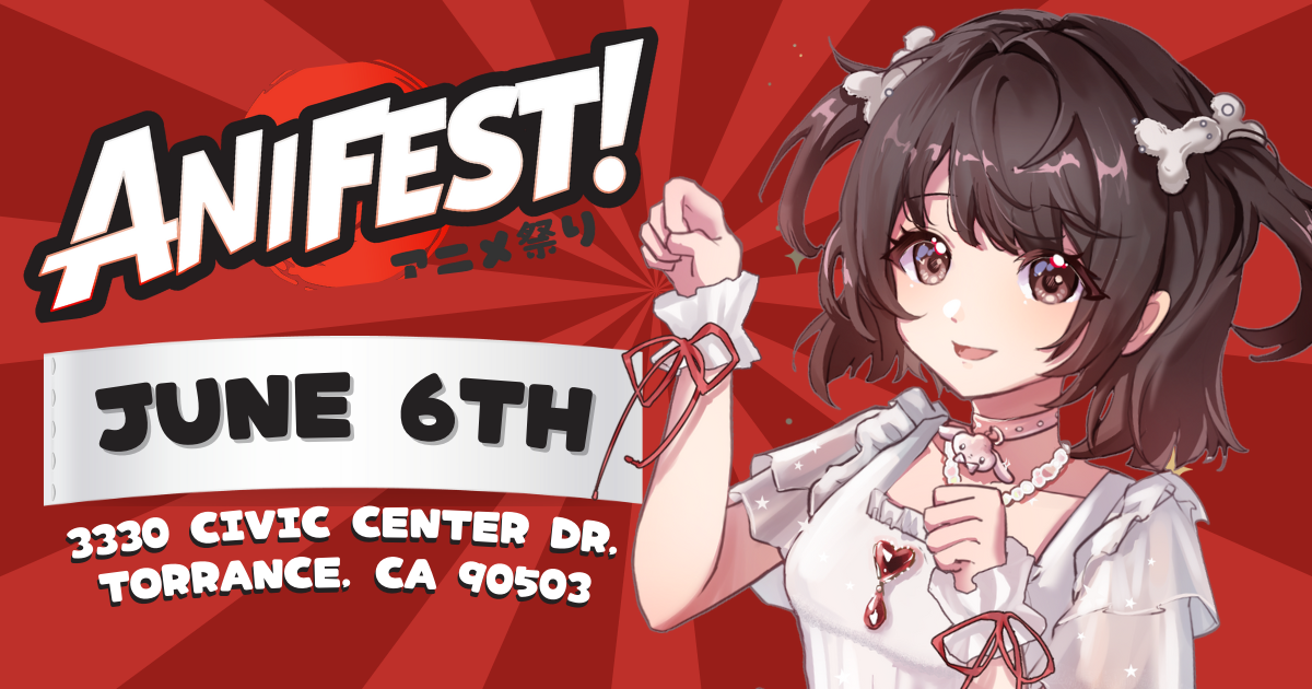 Design and Logo - AniFest Anime Festival June 6th